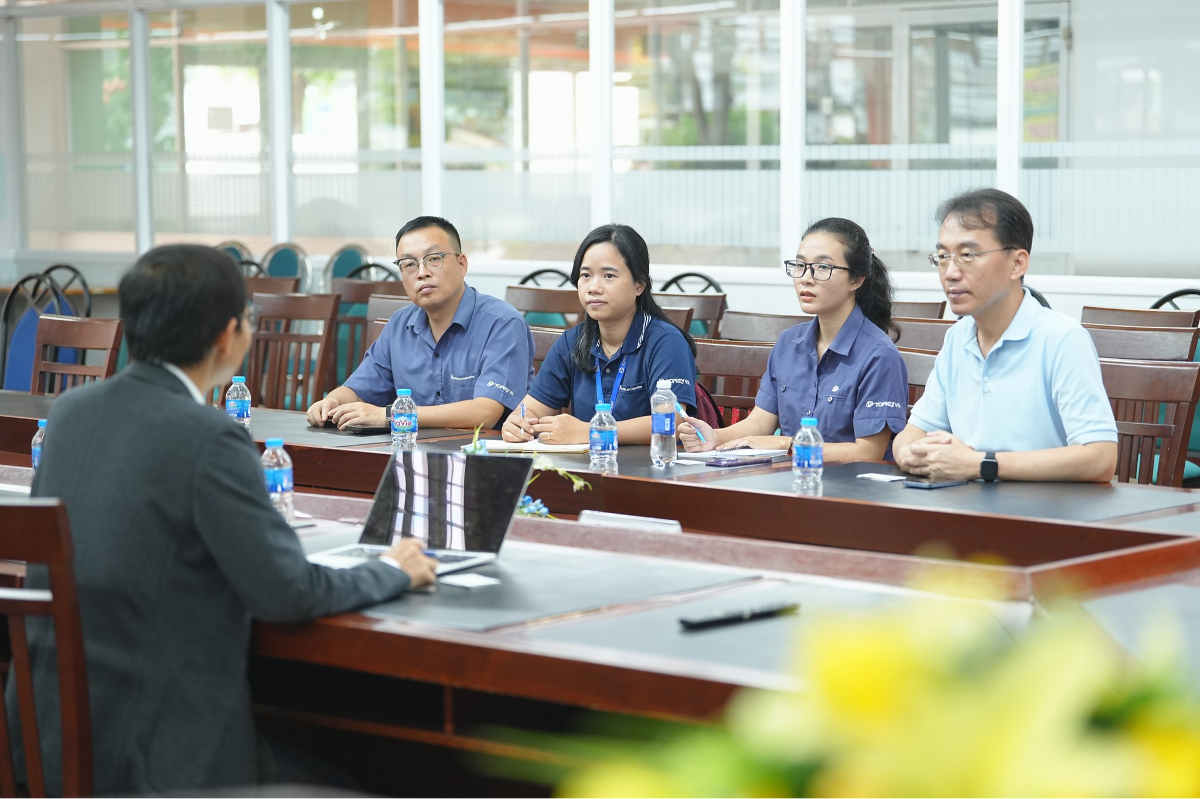 BETU trao đổi nhiều cơ hội hợp tác cùng Công ty Topkey Việt Nam